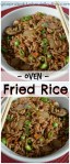 Oven Fried Rice – you probably should try this
